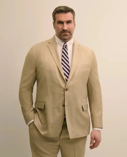Brooks Brothers Big & Tall Stretch Wool Suit Jacket