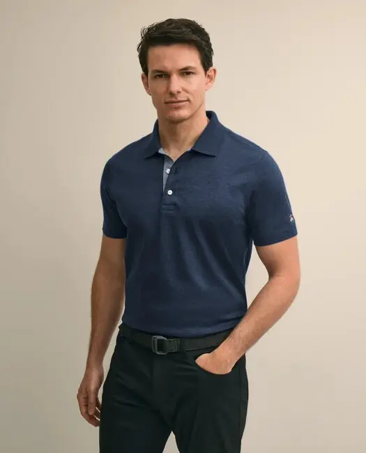 Brooks Brothers Supima Cotton Polo Shirt - Navy