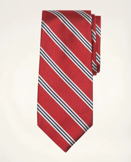 Brooks Brothers Mini Rep Tie - Red
