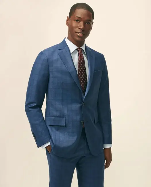 Brooks Brothers American-made Classic Fit Multi-checked 1818 Suit