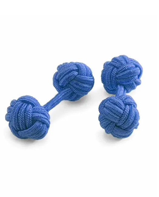 Brooks Brothers S Knot Cuff Links - Light Blue