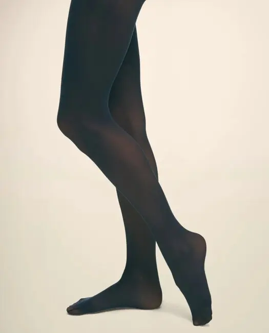Brooks Brothers Classic Opaque Tights - Navy