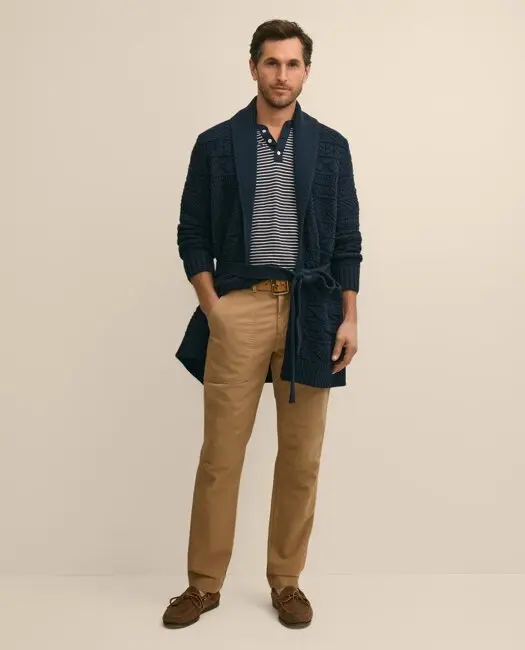 Brooks Brothers Cotton Military Pants - Beige