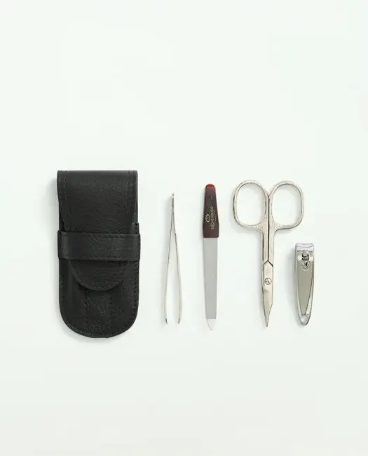 Brooks Brothers Manicure Set - Black