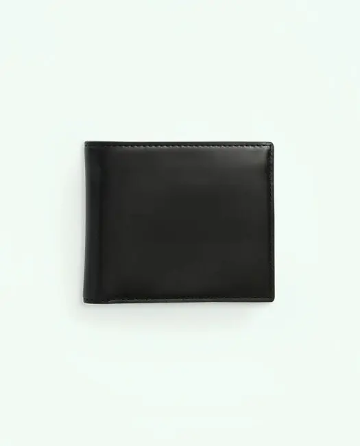 Brooks Brothers Leather Billfold - Black