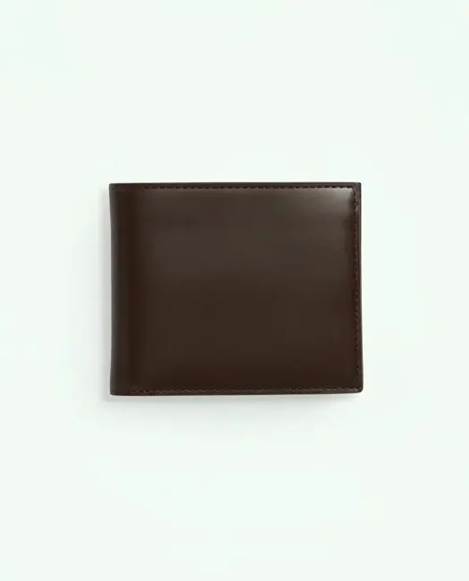 Brooks Brothers Leather Billfold - Brown