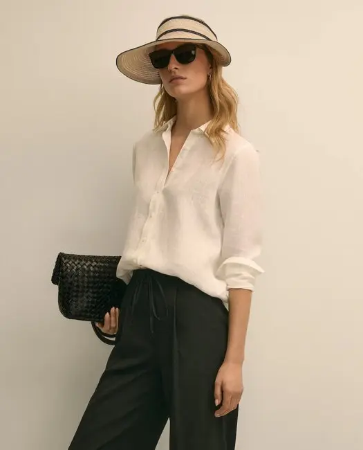 Brooks Brothers S Eugenia Kim Packable Hemp Visor