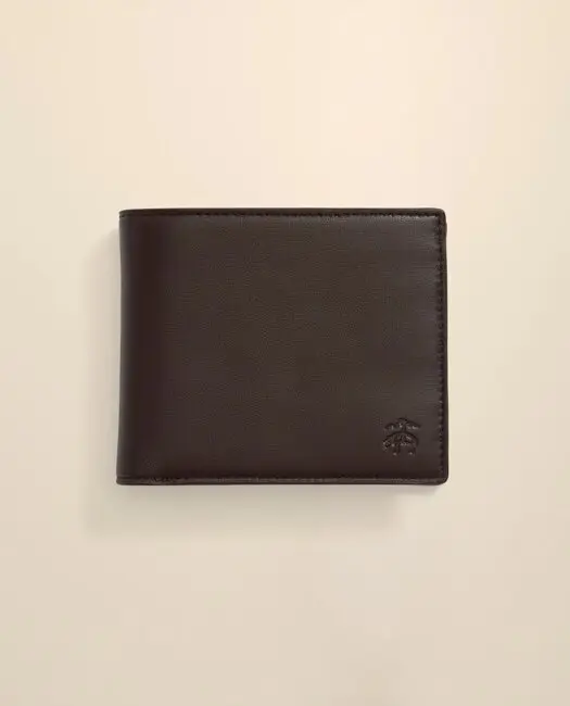 Brooks Brothers Lambskin Wallet - Black
