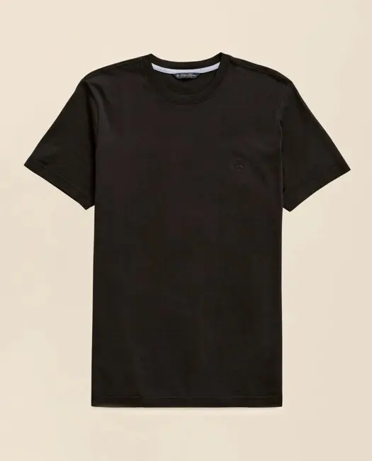 Brooks Brothers S Supima Cotton Jersey T-shirt - Black