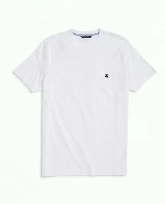 Brooks Brothers S Supima Cotton Jersey T-shirt - White