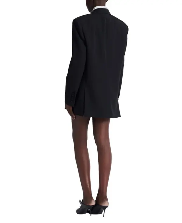 Balmain Oversized Grain De Poudre Blazer