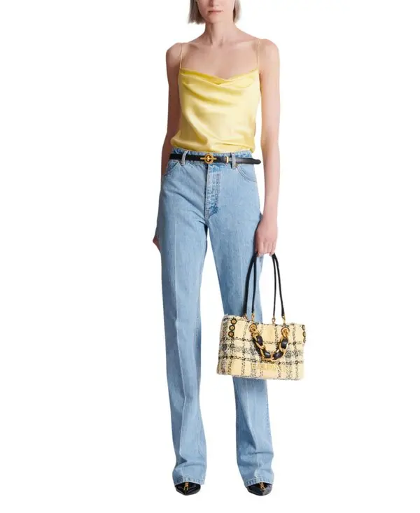 Balmain High-waisted Flared Jeans