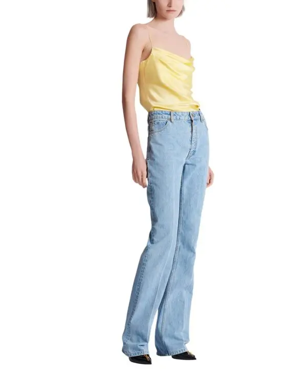 Balmain High-waisted Flared Jeans