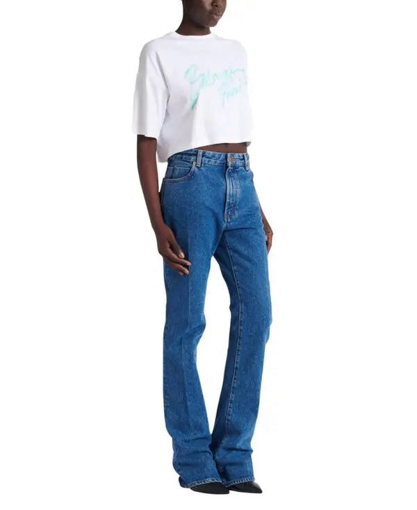 Balmain Straight-leg Denim Jeans