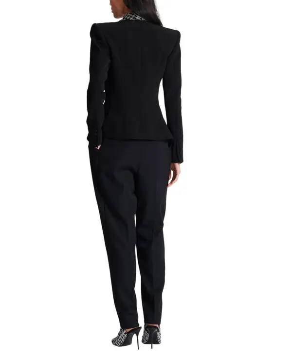 Balmain Embroidered 6-button Blazer
