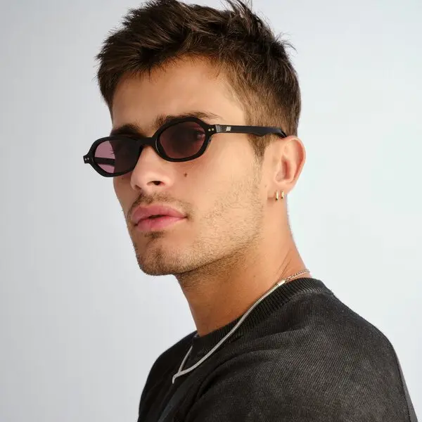 Le Specs Foundry Oval Sunglasses