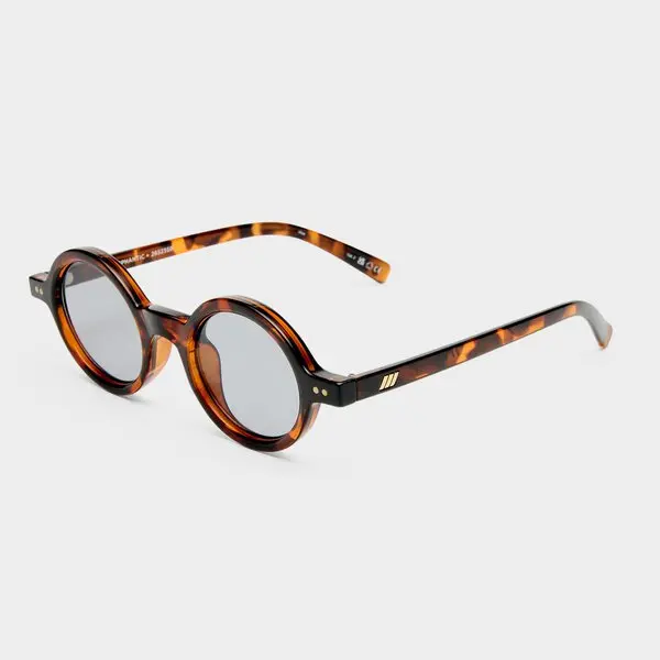 Le Specs Sycophantic Round Frame Sunglasses