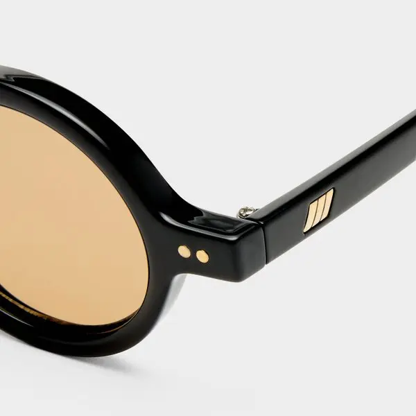 Le Specs Sycophantic Round Frame Sunglasses