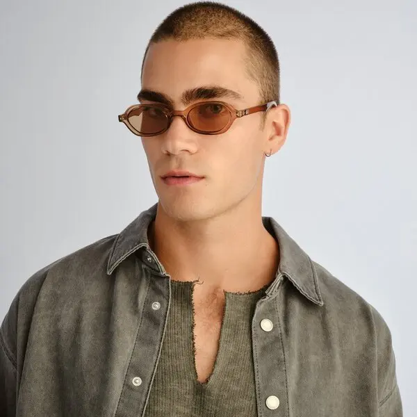 Le Specs Foundry Oval Sunglasses