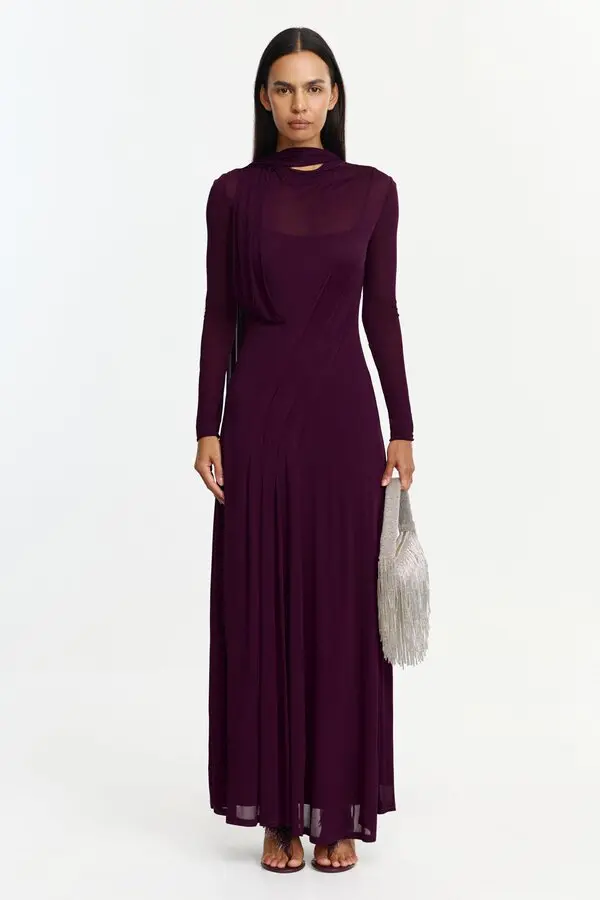 Acler Rea Maxi Dress - Fig