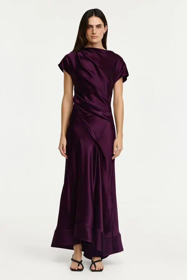 Acler Glatton Maxi Dress - Fig