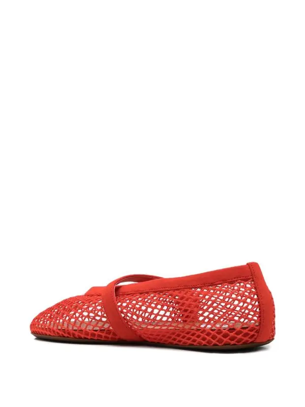 Alaïa Fishnet Ballet Flats