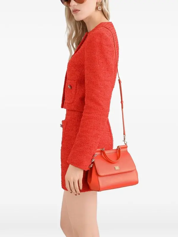 Dolce & Gabbana Sicily Medium Leather Handbag