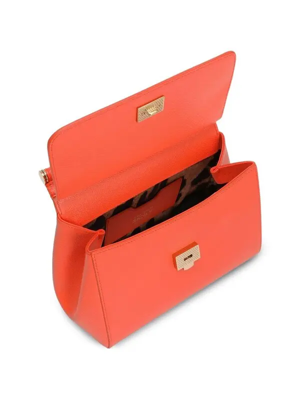 Dolce & Gabbana Sicily Medium Leather Handbag