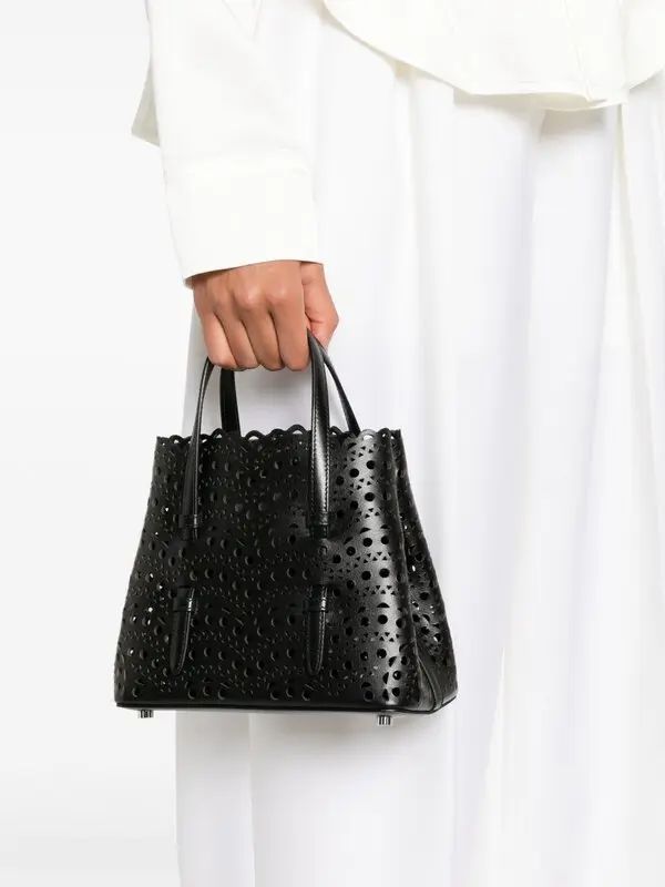 Alaïa Mina 20 Leather Handbag