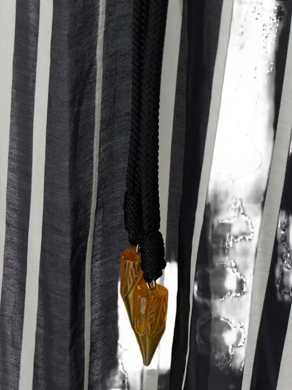 Tory Burch Striped Silk Kaftan