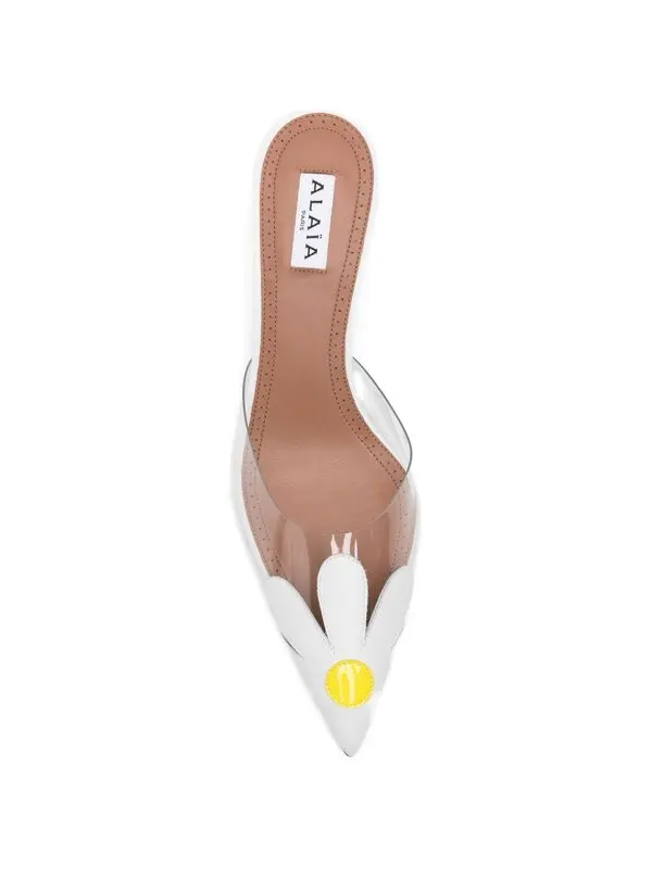 Alaïa Bloom Mules