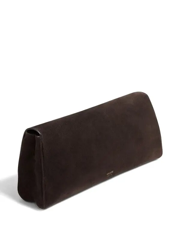 Khaite Audrey Leather Clutch