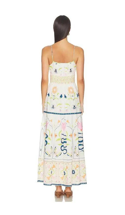 CLEOBELLA Adria Ankle Dress In White