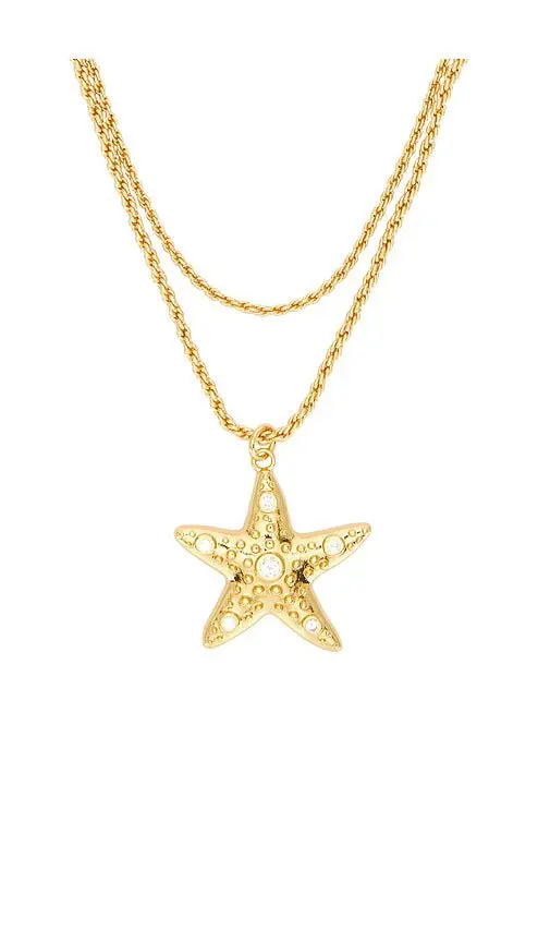 FRASIER STERLING Metallic Sea Star Necklace