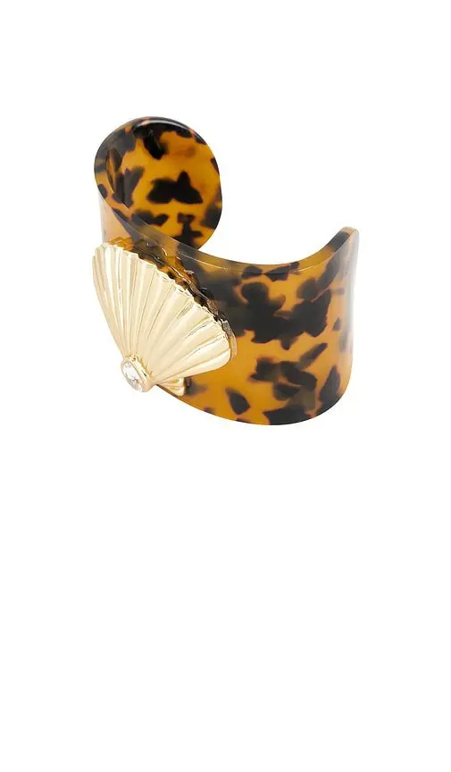 FRASIER STERLING Zanzibar Cuff In Brown