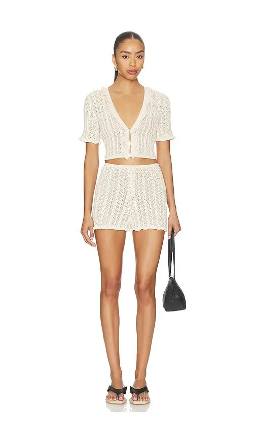 Devon Windsor Charlene Top In Cream