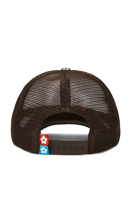 VANDYTHEPINK Eye Logo Patch Trucker Hat