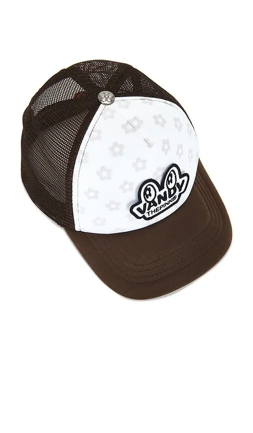 VANDYTHEPINK Eye Logo Patch Trucker Hat