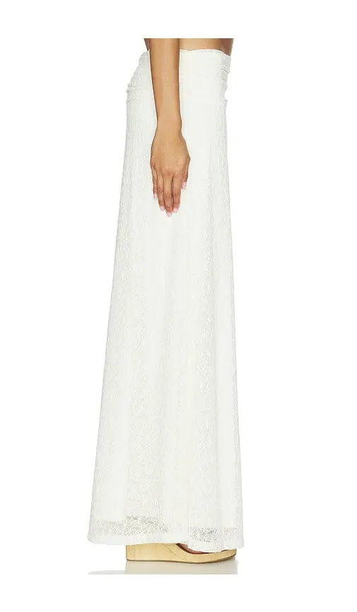 SEVEN WONDERS Samirah Low Waisted Lace Maxi Skirt