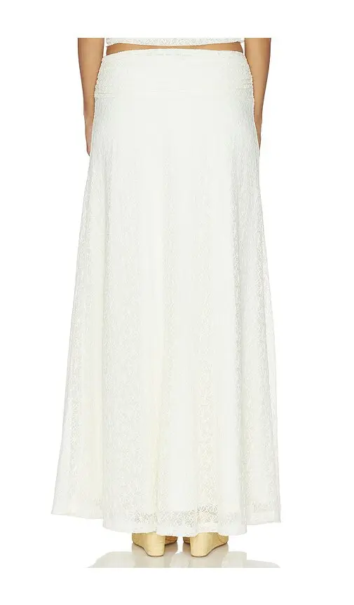 SEVEN WONDERS Samirah Low Waisted Lace Maxi Skirt