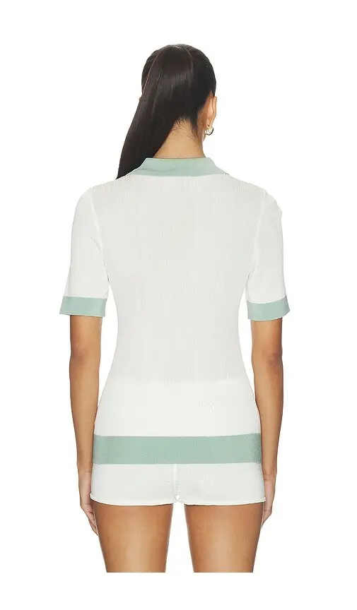 MALBON Melany Polo Top