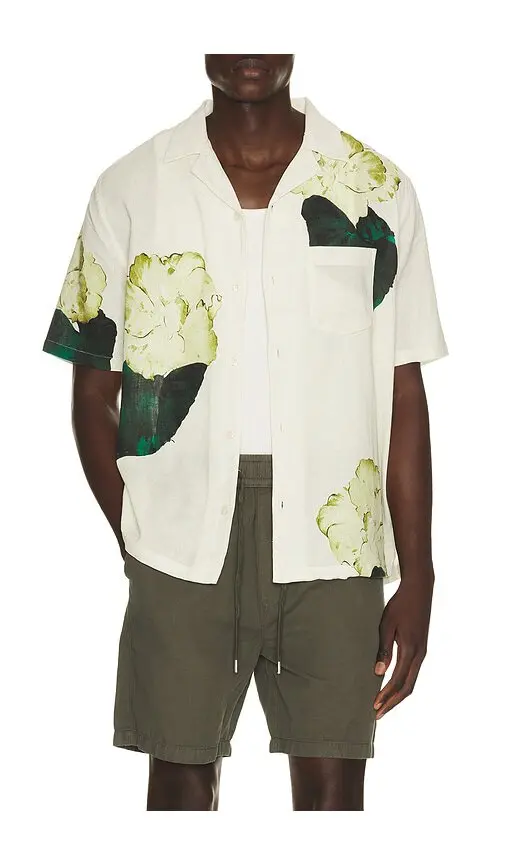 ALLSAINTS Nouvelle Shirt In Cream - Ecru