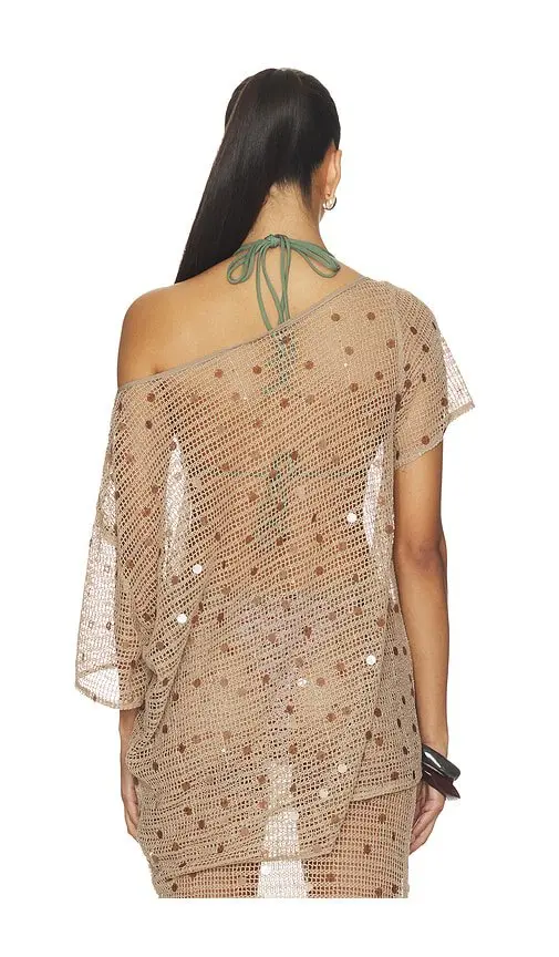 SNDYS. Astoria Top In Brown