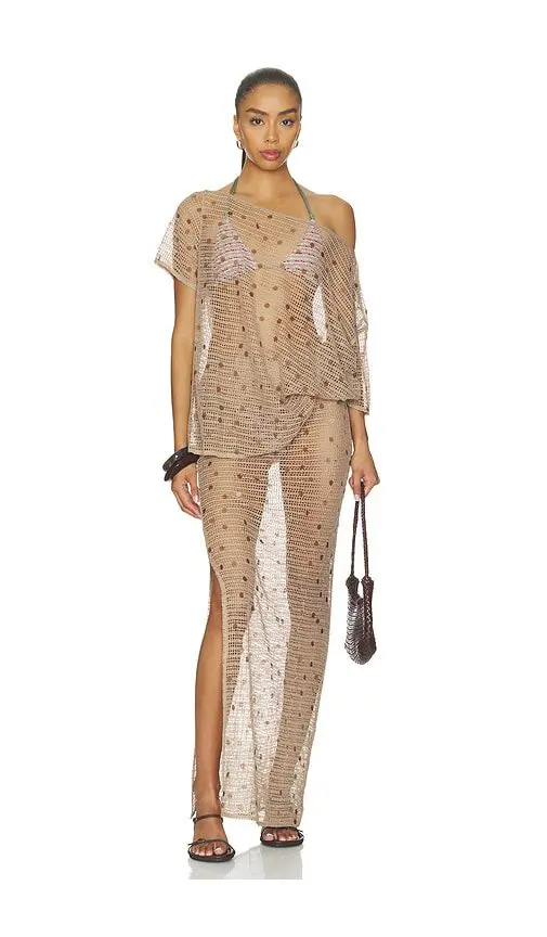 SNDYS. Astoria Top In Brown