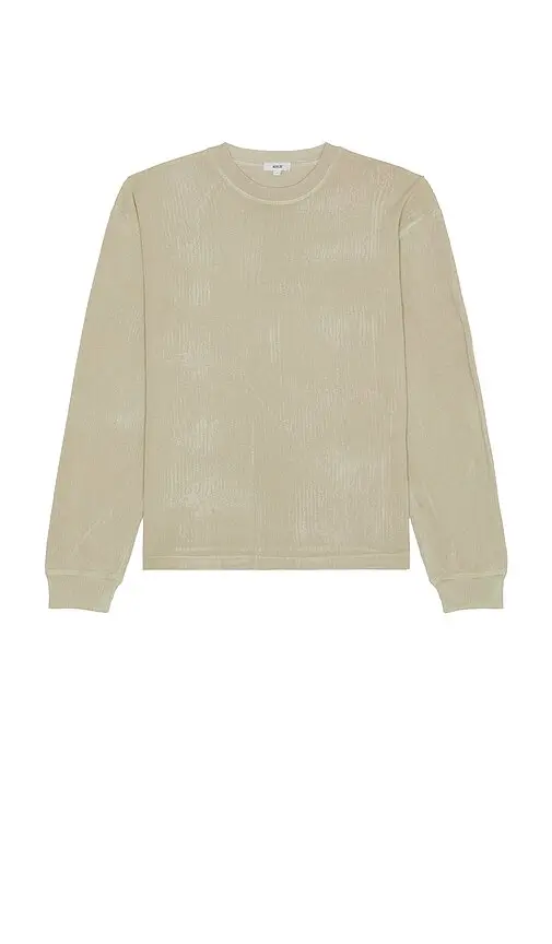 AGOLDE Long Sleeve Asha Shirt In Green