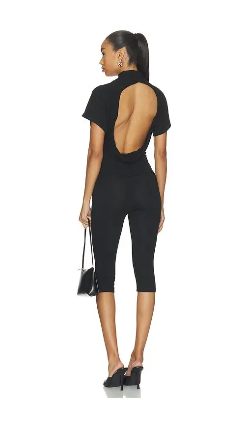 Superdown Jaean Capri Set - Black