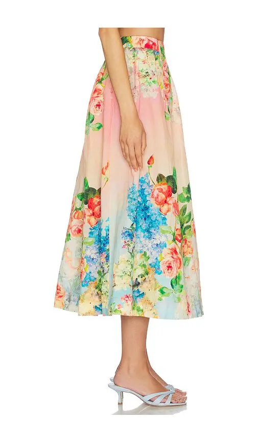 Hemant & Nandita Printed Midi Skirt - Multi