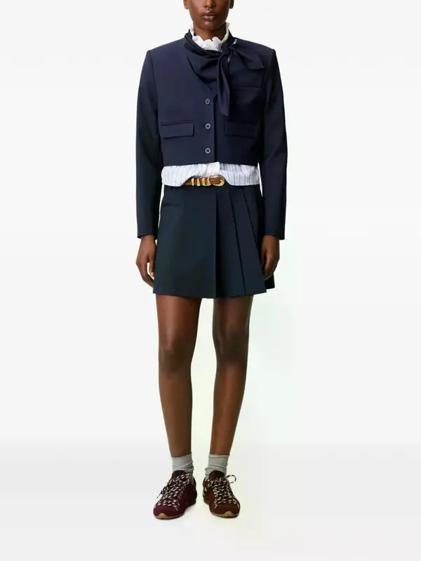 Claudie Pierlot Wool Blend Box Jacket
