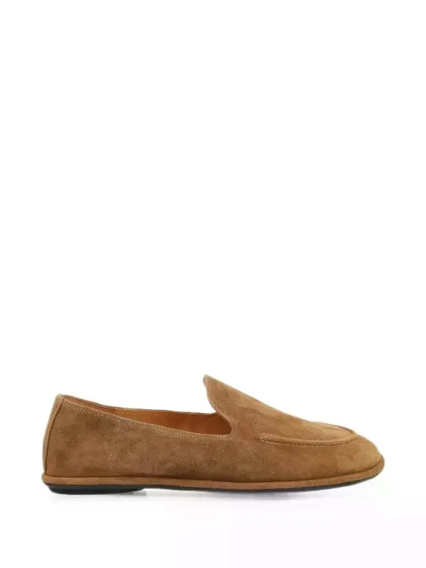 INUOVO Suede Loafers - Neutrals