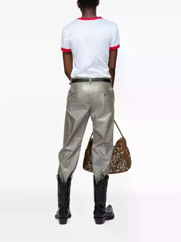 Acne Studios Crinkled Logo T-shirt